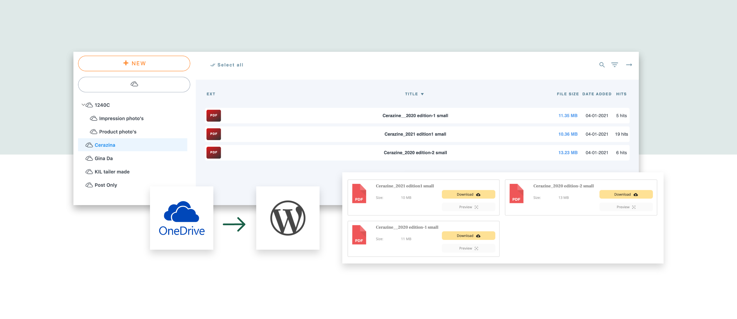 Creëer je eigen online download center met WordPress Chef du Web